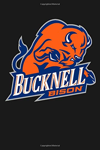 Bucknell Bison Notebook: Minimalist Composition Book | 100 pages | 6" x ...