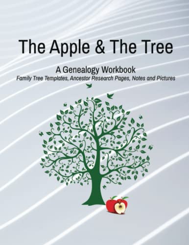 The Apple & The Tree, A Genealogy Workbook, Family Tree Templates ...