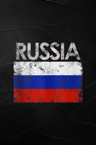 Projects To Complete Notebook | Vintage Russia Russian Flag Pride by ...