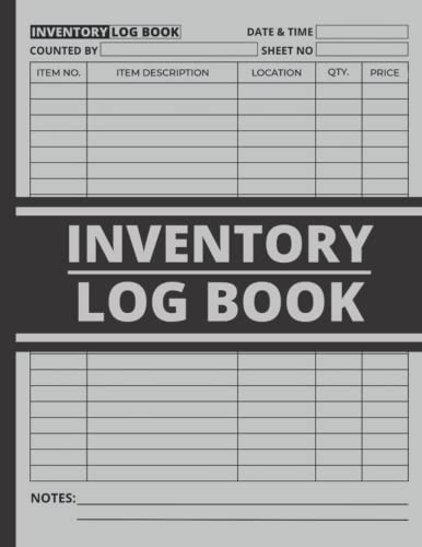 Inventory Log Book: Simple Inventory Tracker Ledger Book Used To ...