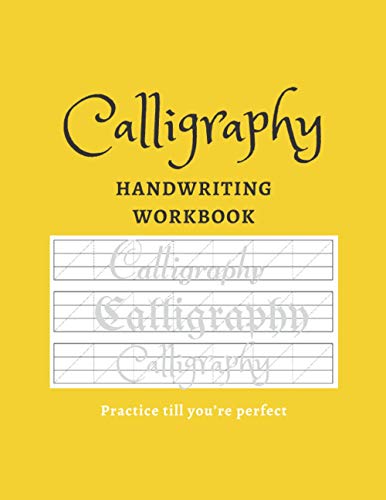 Calligraphy Handwriting Workbook: Learn Calligraphy Workbook | Modern ...