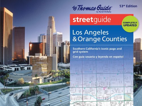 Thomas Guide Streetguide Los Angeles & Orange County: Southern ...