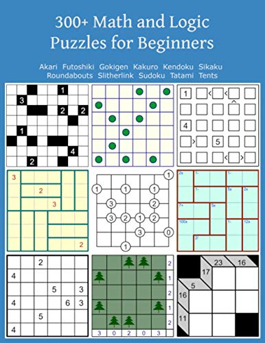 300+ Math and Logic Puzzles for Beginners (Puzzle Fun) by Anne Wilson ...
