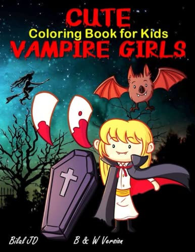 Cute Vampire Girls Coloring Book for Kids by Bilal Jd | Goodreads