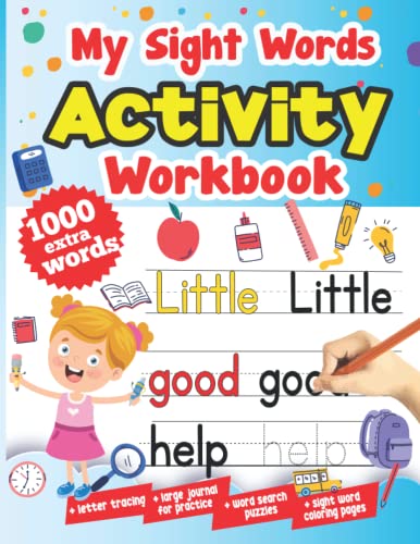 My Sight Word Workbook: The perfect Sight Words Workbook for Kids and ...
