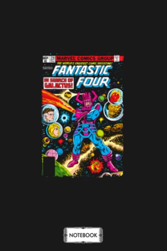 Galactus Comic Cover Fantastic 4 Notebook: Diary, Lined College Ruled ...