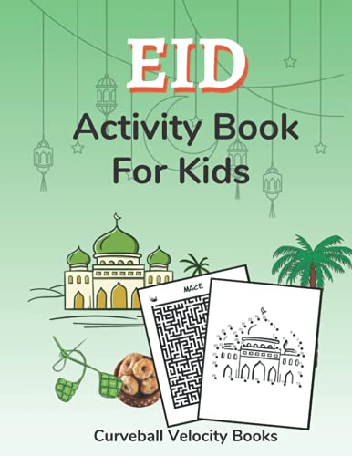 Eid Activity Book for Kids: Puzzles for Kids 2nd Grade and Over by ...