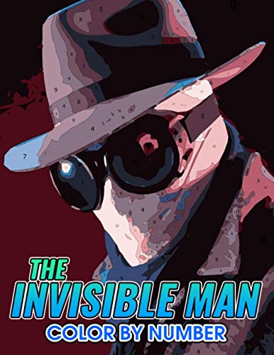 The invisible man Color by Number: The invisible man Color Book An ...