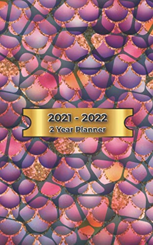 2021 – 2022 2 Year Planner: Monthly Pocket Organizer 5x8", 24 month ...
