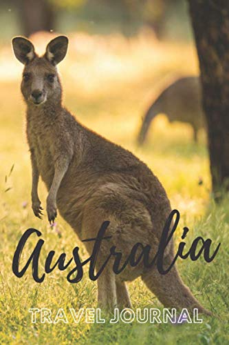 Australia Travel Journal:kangaroo journal |6" x 9"(15.24 x 22.86 cm ...