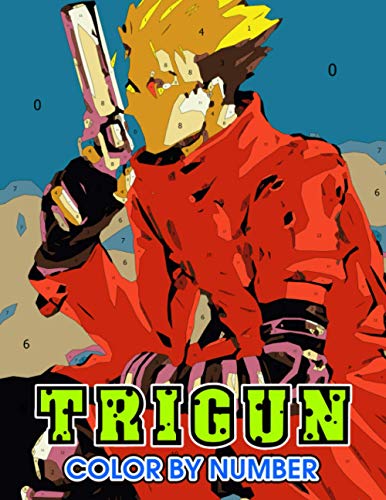 Trigun Color by Number: Trigun Color Book An Adult Coloring Book For ...
