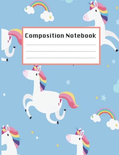 Unicorn Flowers Notebook: Unicorn Flowers Pink Notebook/ Unicorn ...