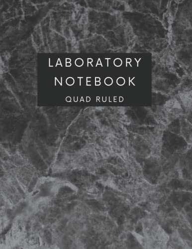 LABORATORY NOTEBOOK: QUAD RULED - 120 PAGES NUMBERED by Caitriona ...