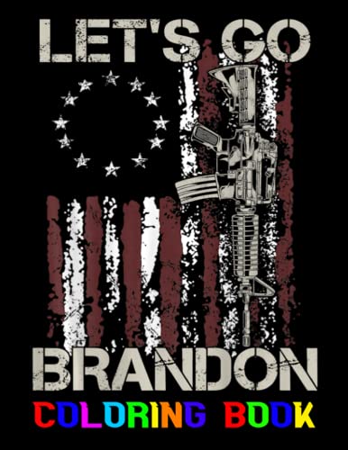 Lets Go Brandon Coloring Book: relax And Relieve Stress Relief ...