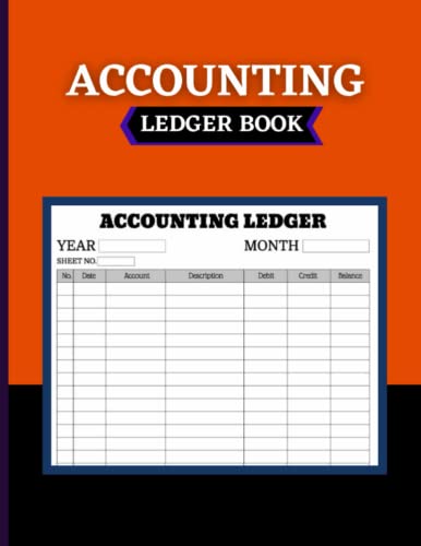 Accounting Ledger Book: Bookkeeping Log Book for Small Business ...