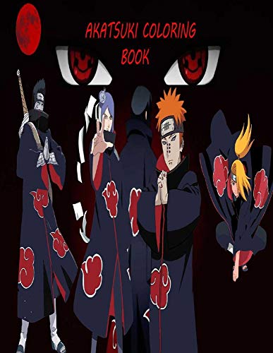 akatsuki: akatsuki coloring book for kids by Mohamed Rezouk | Goodreads