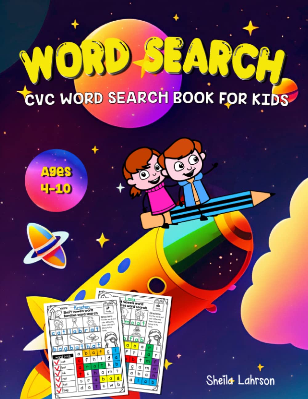 CVC Word Search Book For Kids: A Fun and Enjoyable Way to Improve CVC ...