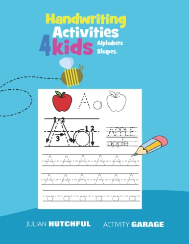 Handwritting Practice and tracing Activities for Kids-Activity Garage ...