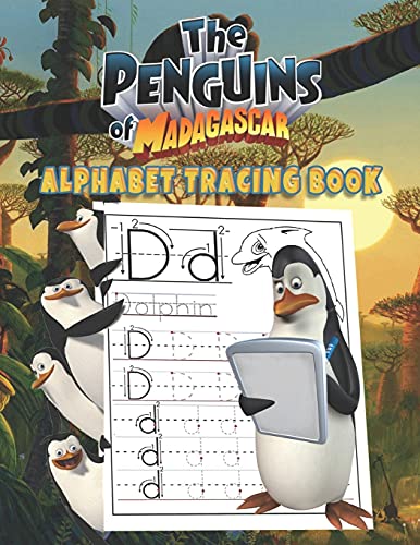 The Penguins of Madagascar Alphabet Tracing Book: Trace Letters With ...