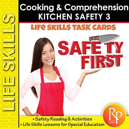 Kitchen Safety 3: Cooking & Life Skills Activities | Food Prep by ...