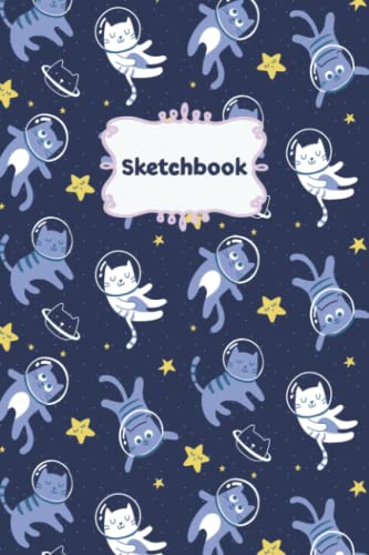 Cute Cat Kawaii Large Sketchbook: Cute Cats Kawaii Large Sketch Book ...