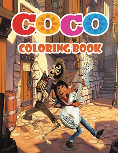 Coco Coloring Book: A Fun Coloring Book with High Quality Images - Gift ...