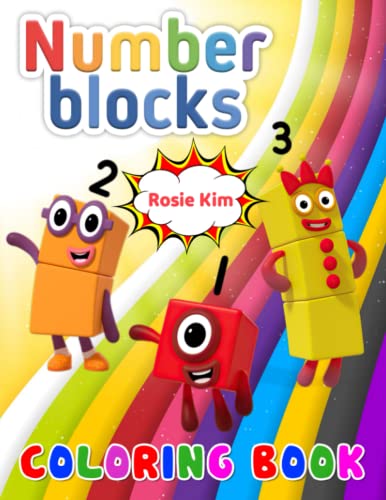Numberblocks̴ Coloring Book: Ideal Gift for Kids Ages 3-6 Preschool ...