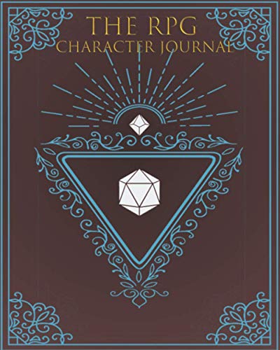 The Rpg Character Journal: Five 5e Character Sheets,Character Sheets ...