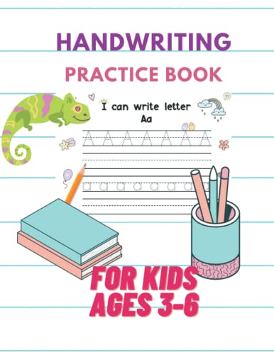 Handwriting Practice Book: A workbook for writing the alphabet and ...