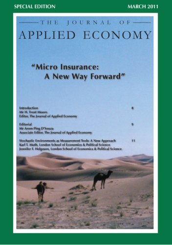 The Journal of Applied Economy: Special Issue on Micro Insurance by ...