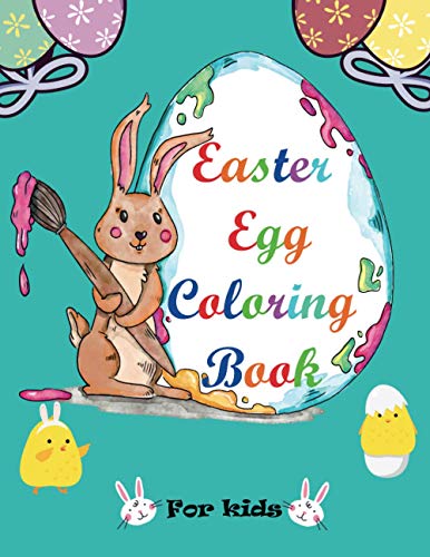 Easter Egg Coloring Book For Kids: easter coloring books for toddlers ...