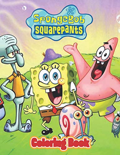 Spongebob Squarepants Coloring Book: JUMBO Coloring Book For Kids ...