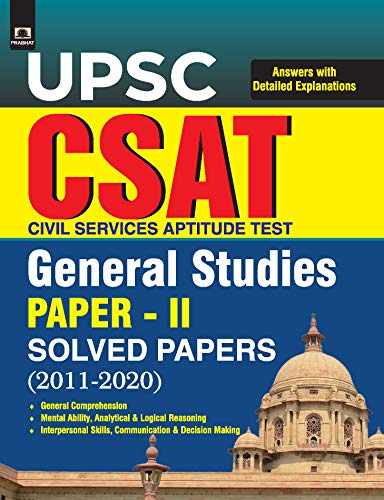 UPSC: CSAT General Studies Paper-II Solved Paper 2011-2020 by Dharmesh ...