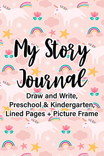 My Story Journal Draw And Write Preschool & Kindergarten, Lined Pages ...