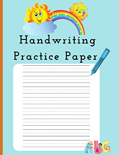Handwriting Practice Paper: Blank Handwriting Practice Paper with ...