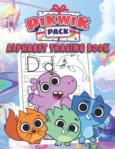 Pikwik Pack Alphabet Tracing Book: Trace Letters With Pikwik Pack ...