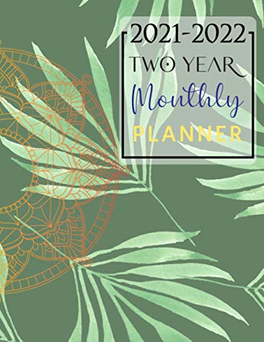 2021-2022 Two Year Monthly Planner: 2021-2022 Two Year Planner - 24 ...