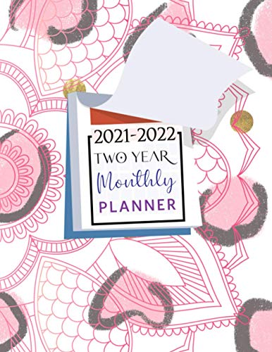 2021-2022 Two Year Monthly Planner: 2021-2022 Two Year Planner Agenda ...