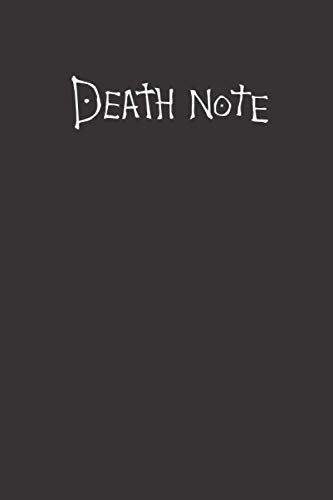 Death Note Notebook: journal notebook lined pages for diary , drawings ...
