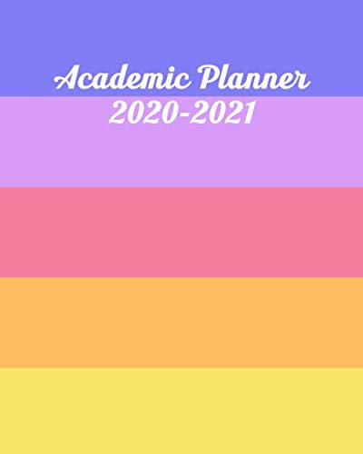 Academic Planner 2020-2021: Monthly & Weekly Planner With Dot Grid ...