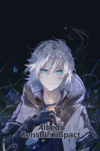 Albedo Genshin Impact Notebook: Albedo Genshin Impact StoryBook Anime ...