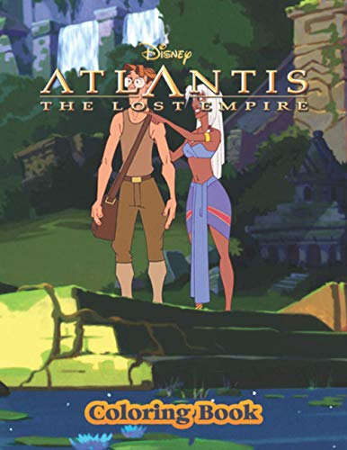 Atlantis The Lost Empire Coloring Book: JUMBO Coloring Book For Kids ...