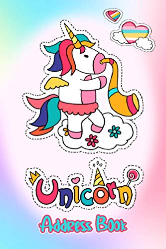 Unicorn Address book: Birthdays Date Keeper & Address Book for Teens ...
