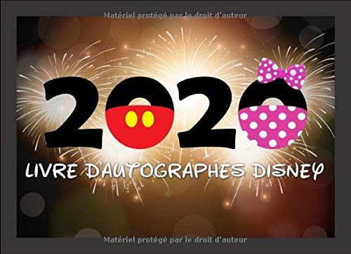 2020 Livre d’autographes Disney: The Perfect French Language Kids ...
