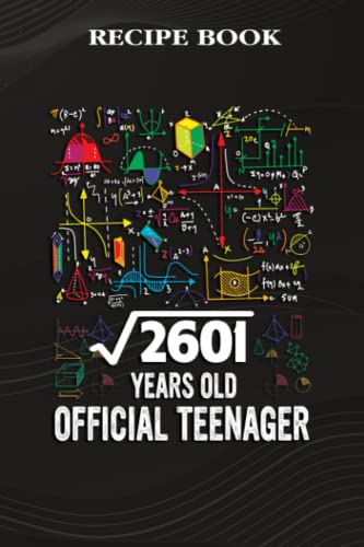 Recipe Book :Square Root Of 2601 51 Years Old Official Birthday: Gifts ...