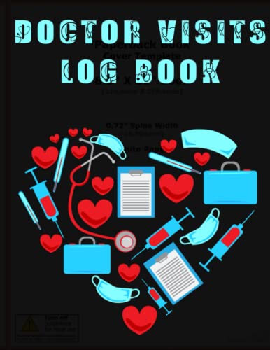 Doctor Visits Log Book: Doctor appointment organizer, Doctor visits ...
