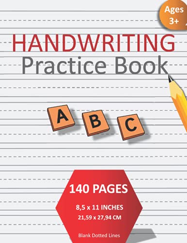 Handwriting Practice Book ABC: Practice Book For Kids , Preschool And ...
