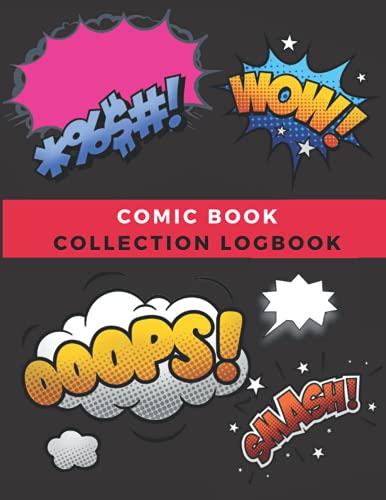 Comic Book collection Logbook: Blank Comic Book Inventory Log Book ...