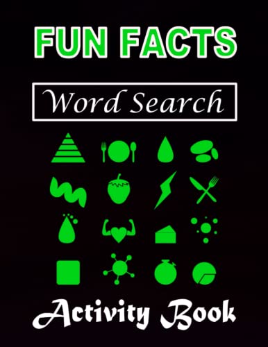 Fun facts word Word Search Activity Books: Large Print Fun facts word ...