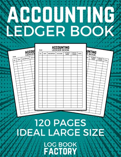 Accounting Ledger Book: Accounting Ledger for Simple Bookkeeping. Book ...